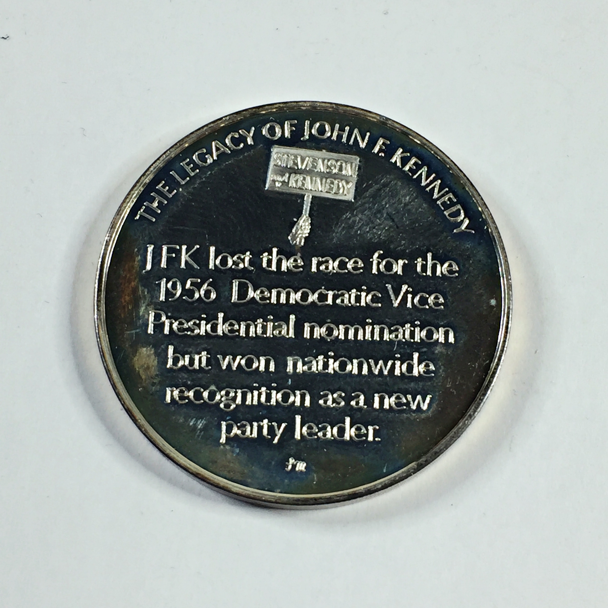 One Ounce .999 Fine Proof Silver Round*Commemorating John F. Kennedy ...