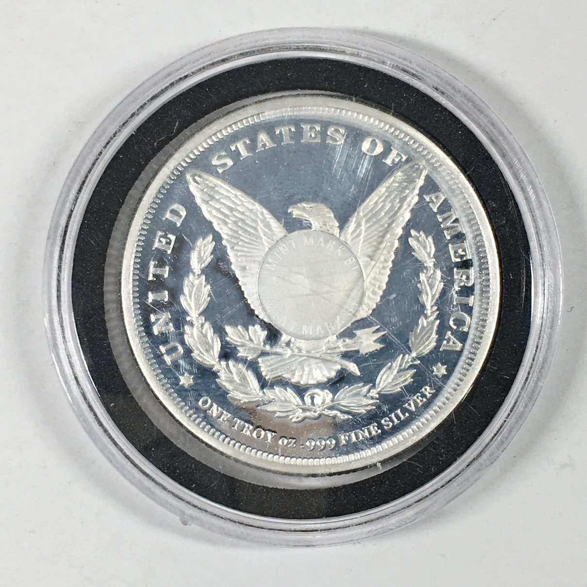 One Ounce .999 Fine Proof Silver Round*Morgan Dollar Design*In ...