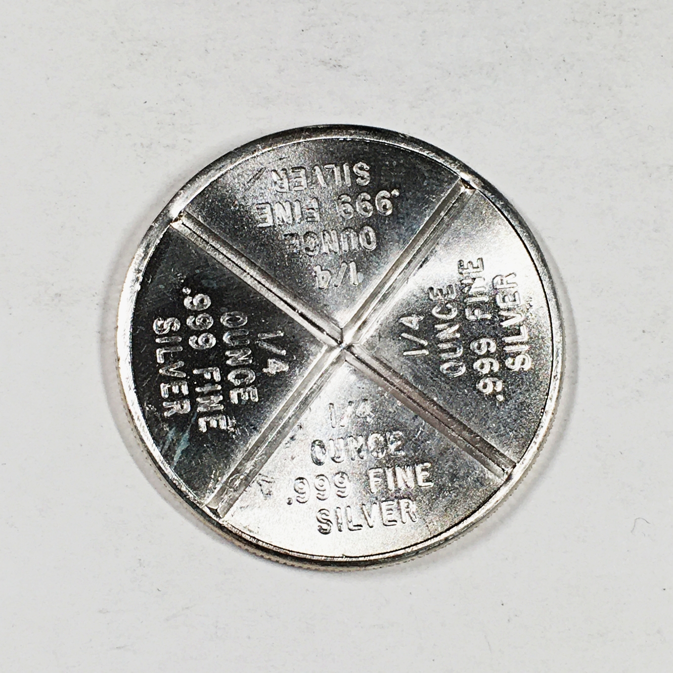 One Ounce .999 Fine Silver Breaker Round*Silver Trade Unit | Property Room