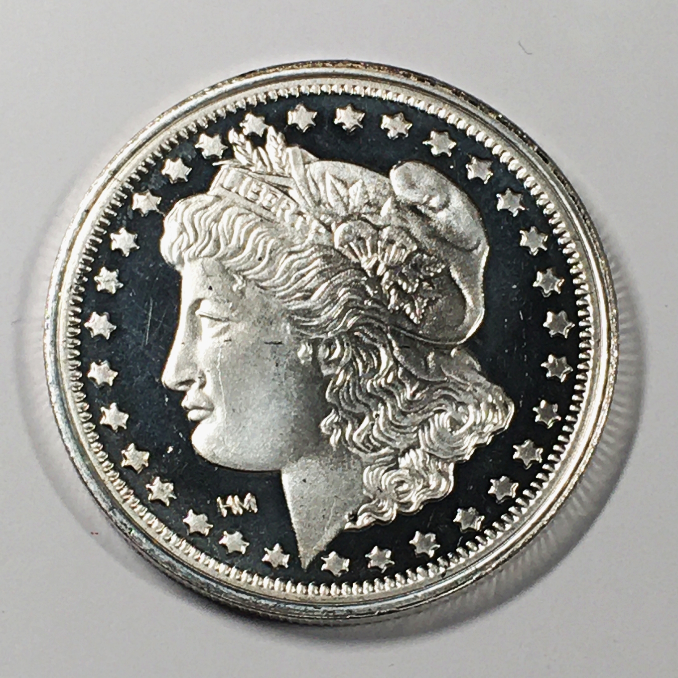 One Ounce .999 Fine Silver Round*Morgan Design | Property Room