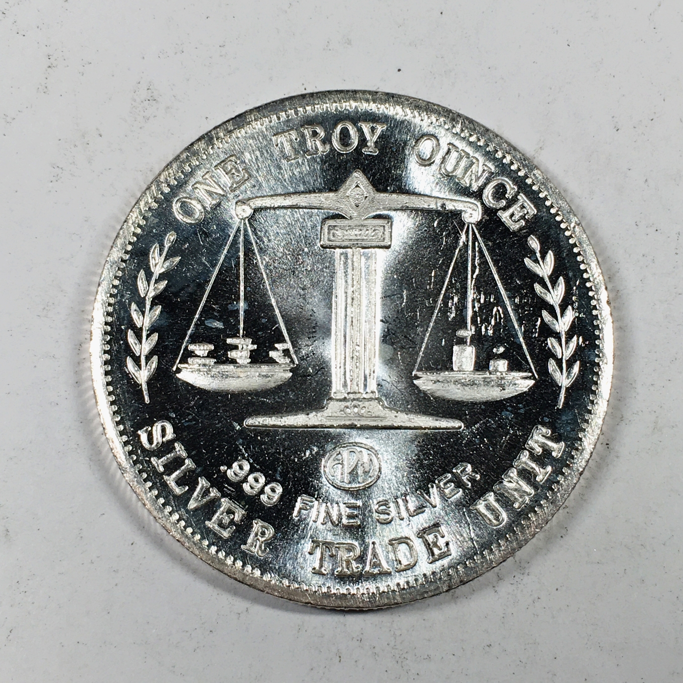 One Ounce .999 Fine Silver Round*Silver Trade Unit | Property Room