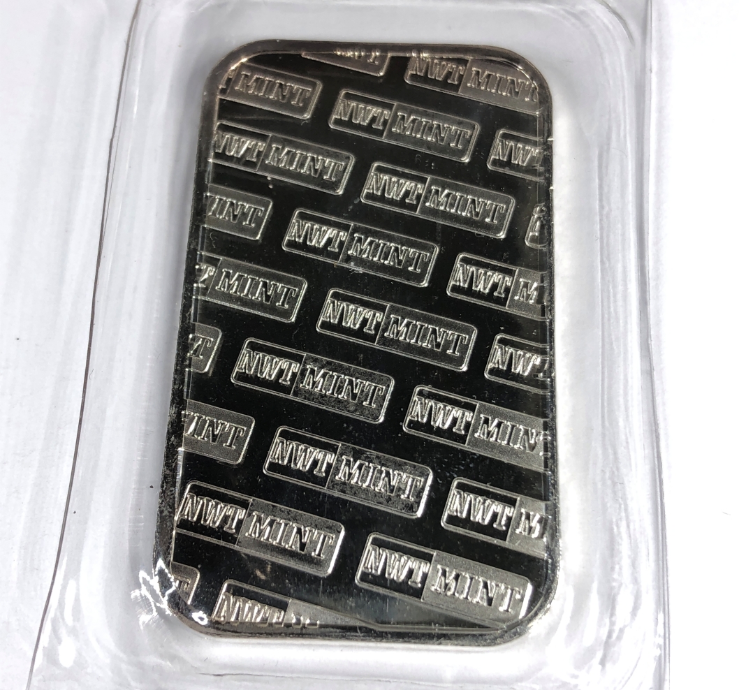 One Troy Ounce .999 Fine Proof Silver Bar*Northwest Territory Mint*Dayton, NV | Property Room