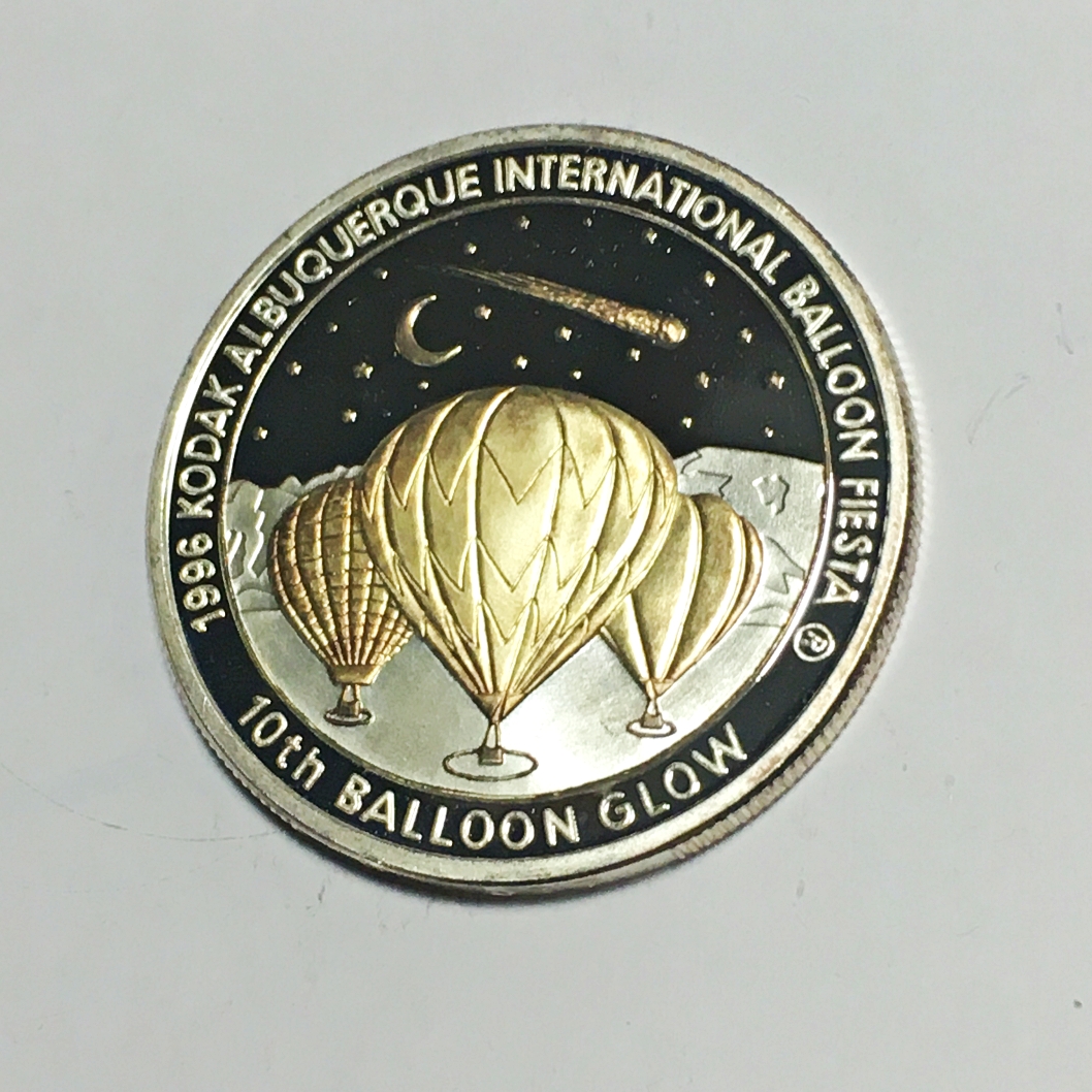 One Troy Ounce .999 Fine Proof Silver Round Highlighted in 24K Gold ...