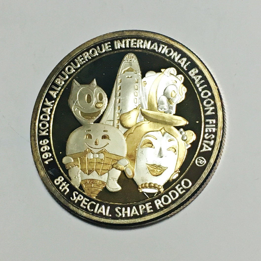 One Troy Ounce .999 Fine Proof Silver Round Highlighted in 24K Gold ...