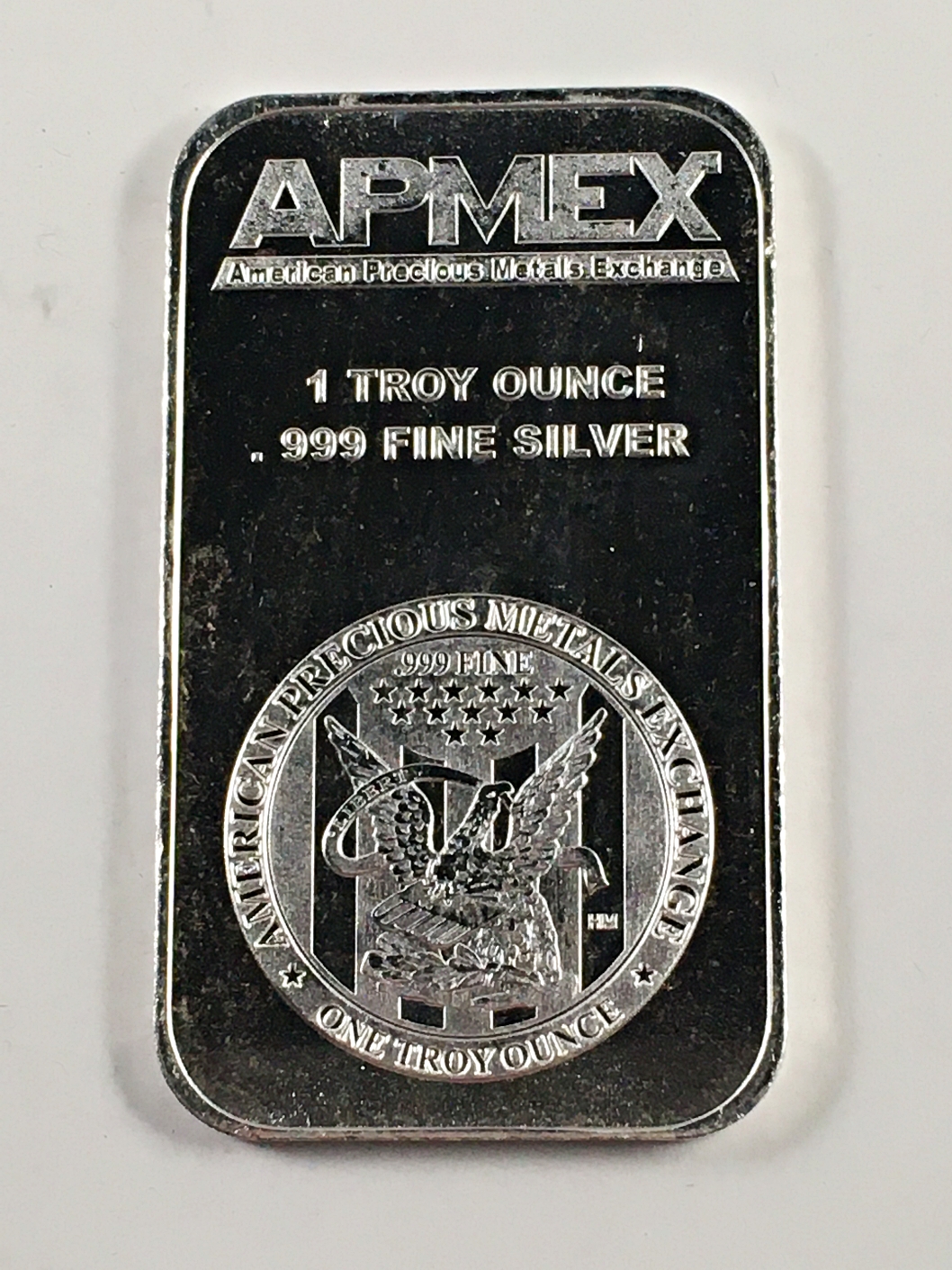 One Troy Ounce .999 Fine Silver Bar*APMEX | Property Room