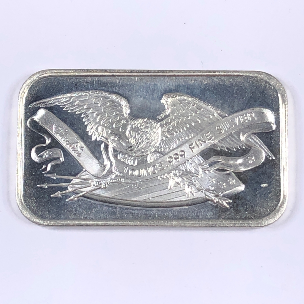 One Troy Ounce .999 Fine Silver Bar*SilverTowne | Property Room