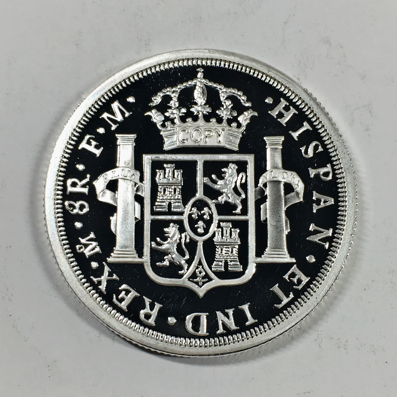 One Troy Ounce .999 Fine Silver Round*1772 Replica | Property Room