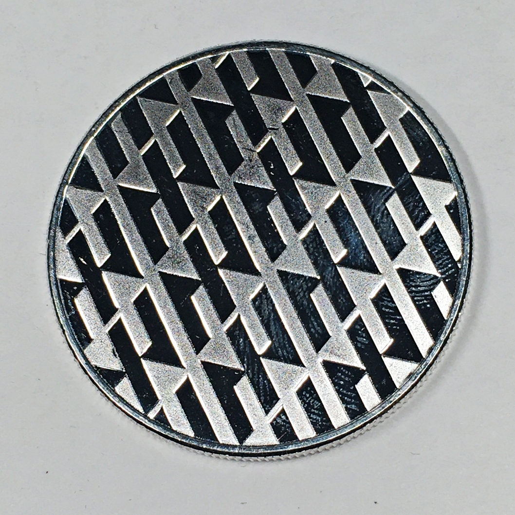 One Troy Ounce .999 Fine Silver Round*Asahi Refining | Property Room