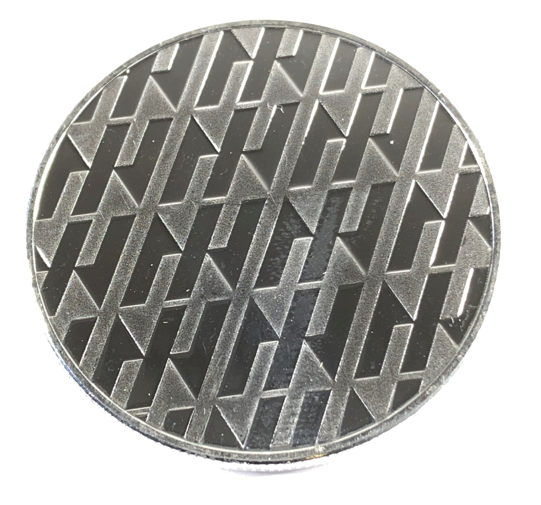 One Troy Ounce .999 Fine Silver Round*Asahi Refining | Property Room