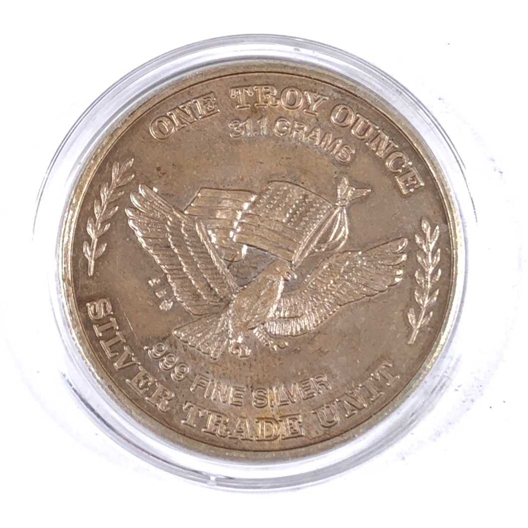 One Troy Ounce .999 Fine Silver Round*Minted From US Strategic ...
