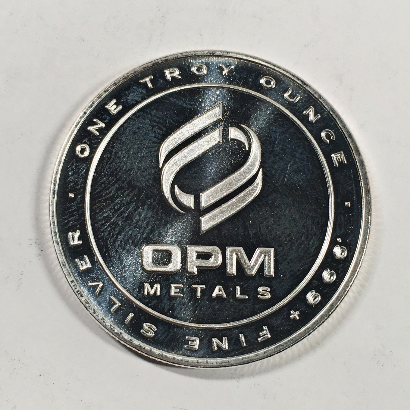One Troy Ounce .999 Fine Silver Round*OPM Metals | Property Room