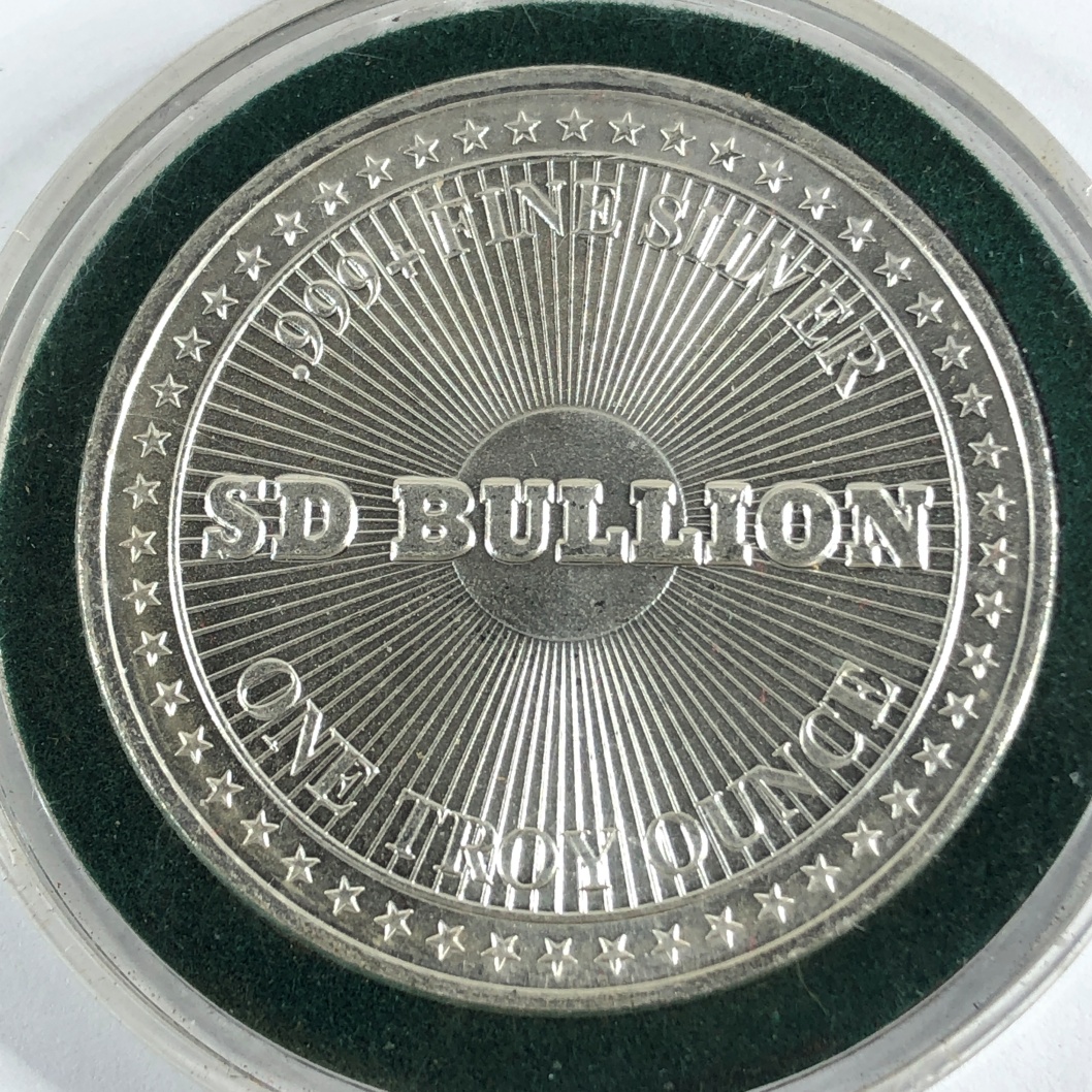 One Troy Ounce .999+ Fine Silver Round*SD Bullion*In Capsule | Property ...