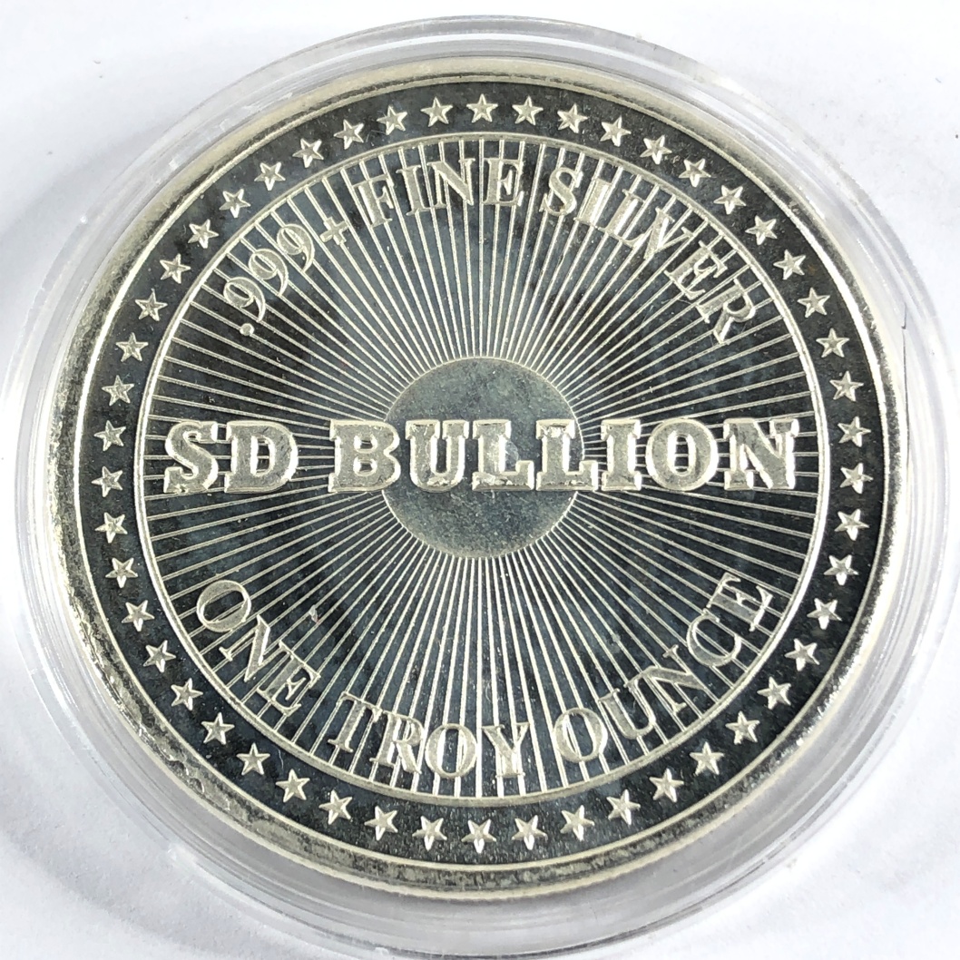 One Troy Ounce .999+ Fine Silver Round*SD Bullion*In Capsule | Property ...