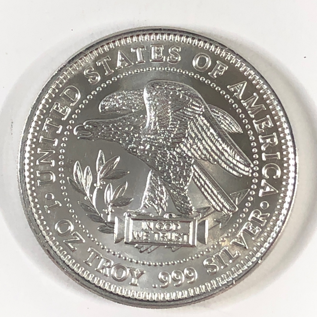 One Troy Ounce .999 Fine Silver Round*Silver Trade Unit | Property Room