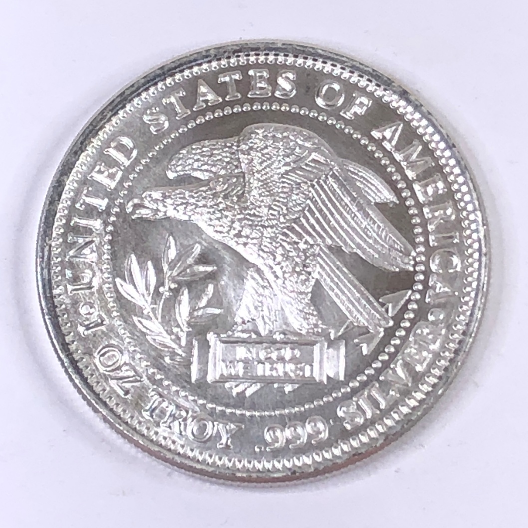 One Troy Ounce .999 Fine Silver Round*Silver Trade Unit | Property Room
