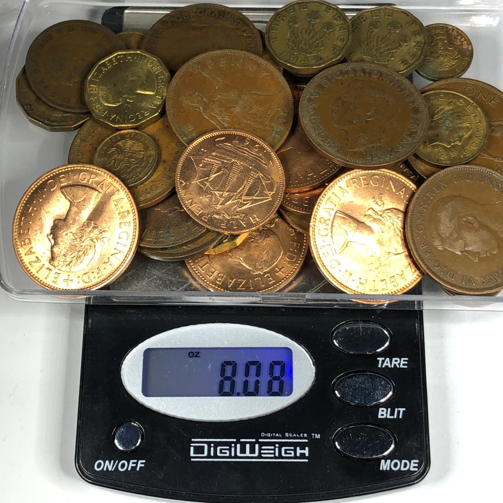Over a Half Pound of British Coins | Property Room