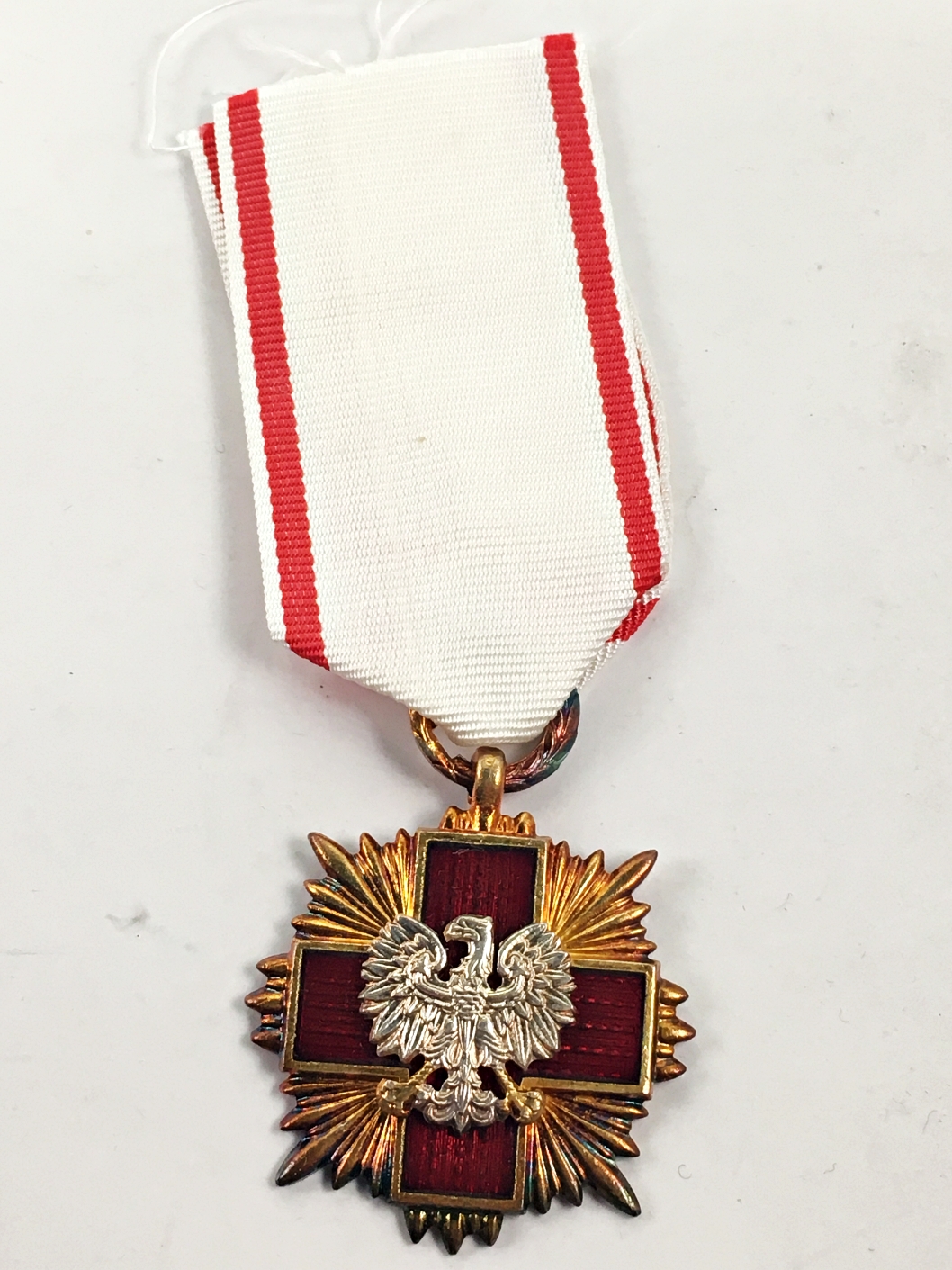 Polish Bronze Red Cross Decoration of Honor For Merit In The Red Cross ...