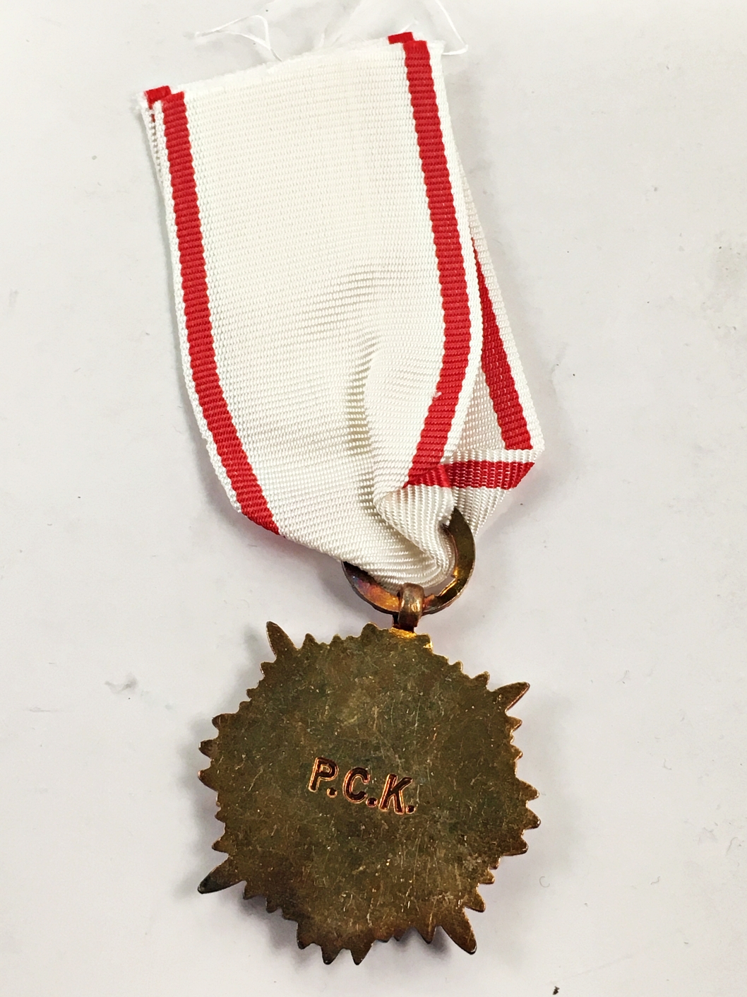 Polish Bronze Red Cross Decoration of Honor For Merit In The Red Cross ...