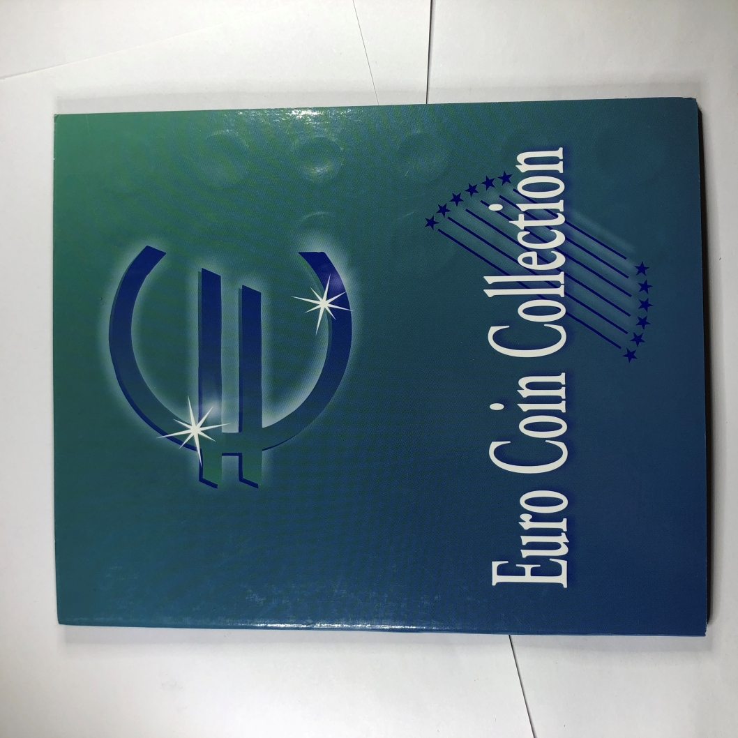 Pre-owned Euro Coin Collection Album*Includes 22 High Grade Euros ...