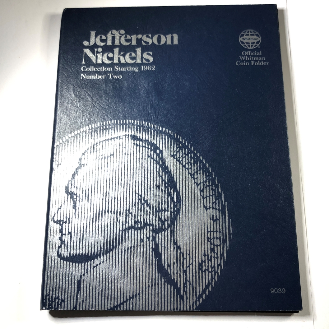 Pre-owned Jefferson Nickel Collector's Album Starting 1962*Includes 37 ...