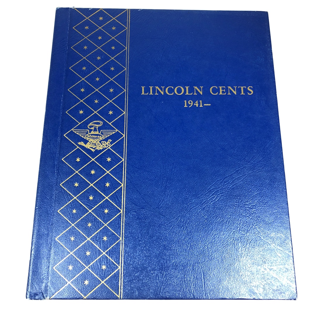 Pre-owned Lincoln Cents Collector's Album 1941-Forward*Includes `60 ...