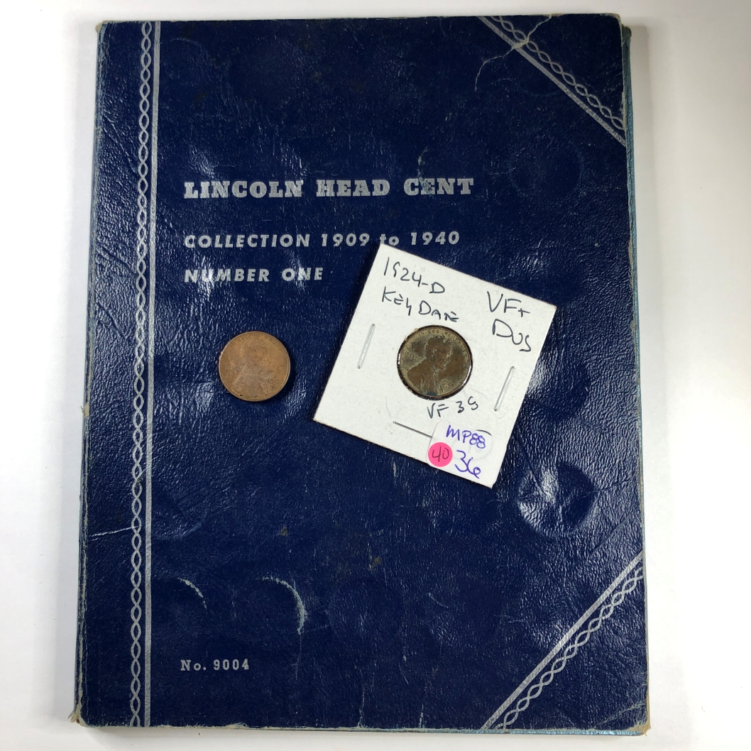 Pre-owned Lincoln Head Cent Collector's Album 1909-1940*Includes 47 ...