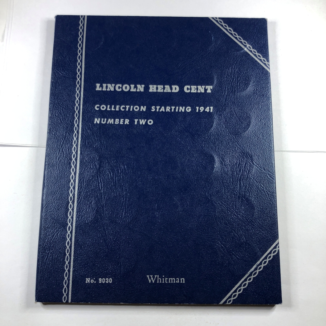 Pre-owned Lincoln Head Cent Collector's Album Starting 1941*Includes 72 ...