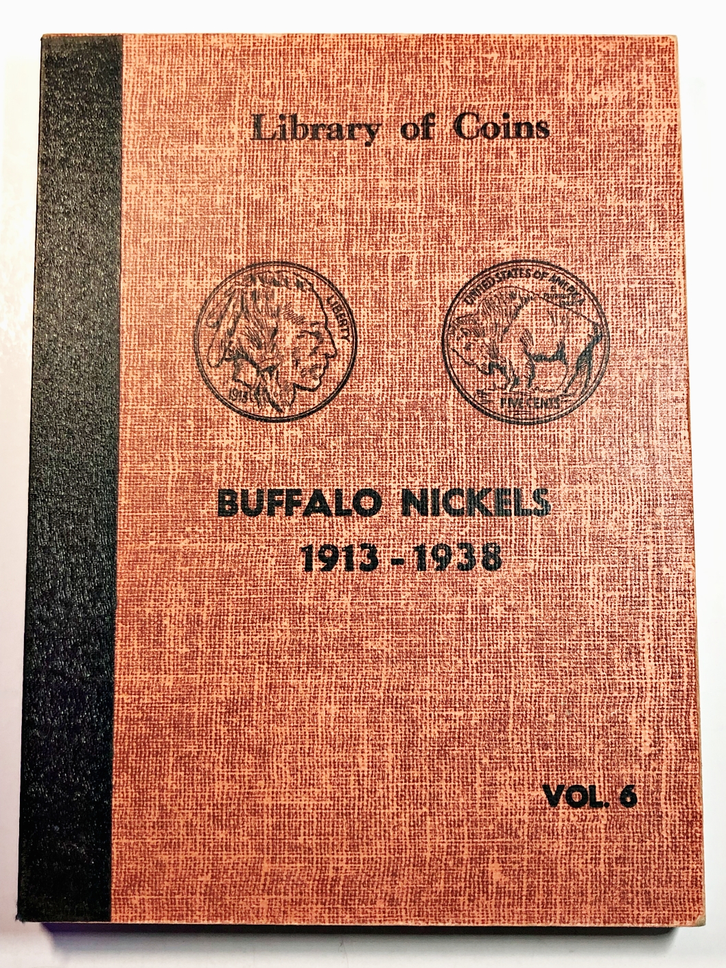 Pre-owned Vintage Buffalo Nickels Collector's Album 1913-1938*Includes ...
