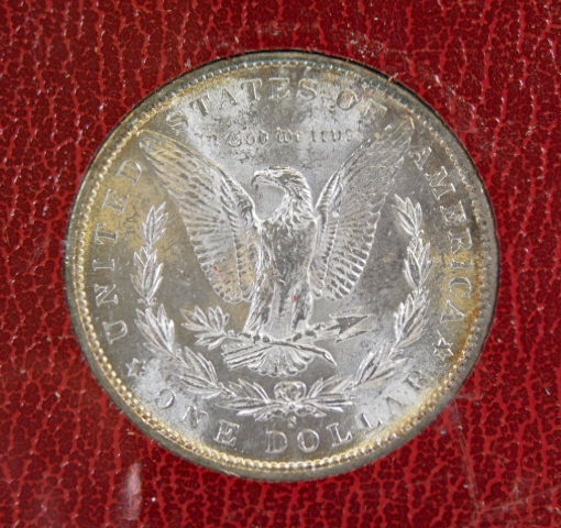 RARE Redfield Collection 1881-S Morgan Silver Dollar - MS65 Graded by ...