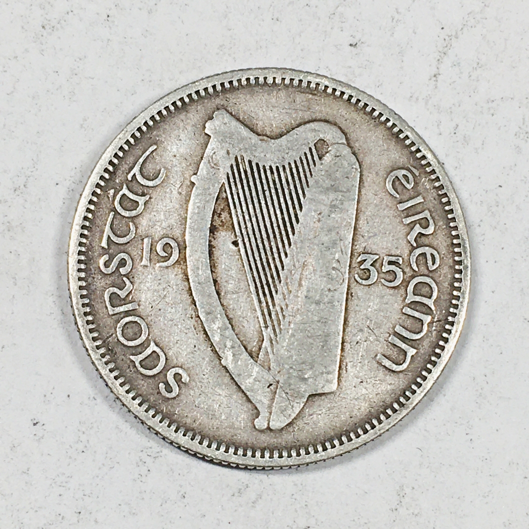 RARE*1935 Ireland Republic Shilling | Property Room