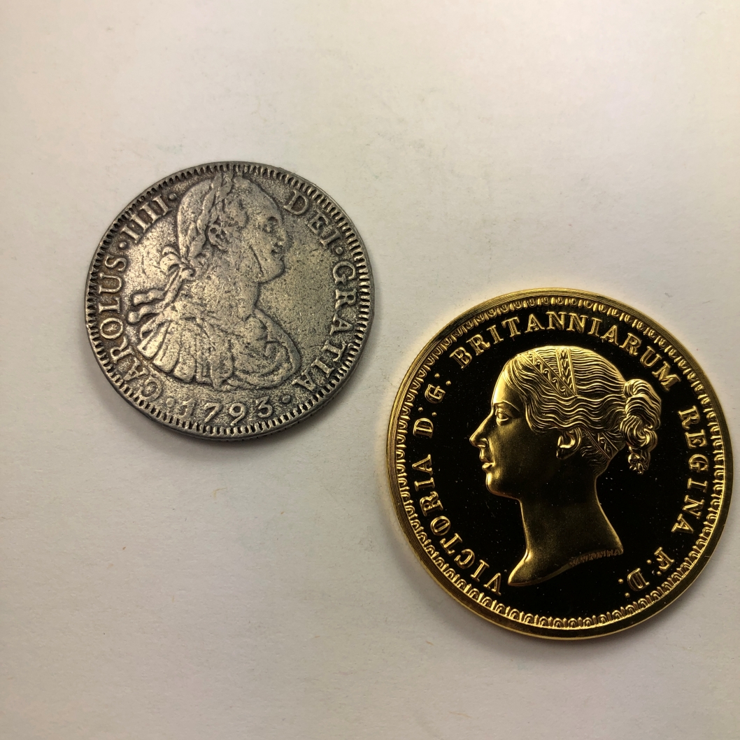 Replica Coin Lot-8 Real and British Gold Coin Replicas | Property Room