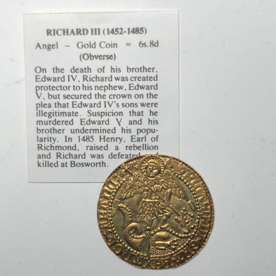 Replica Richard III Gold Coin Angel | Property Room