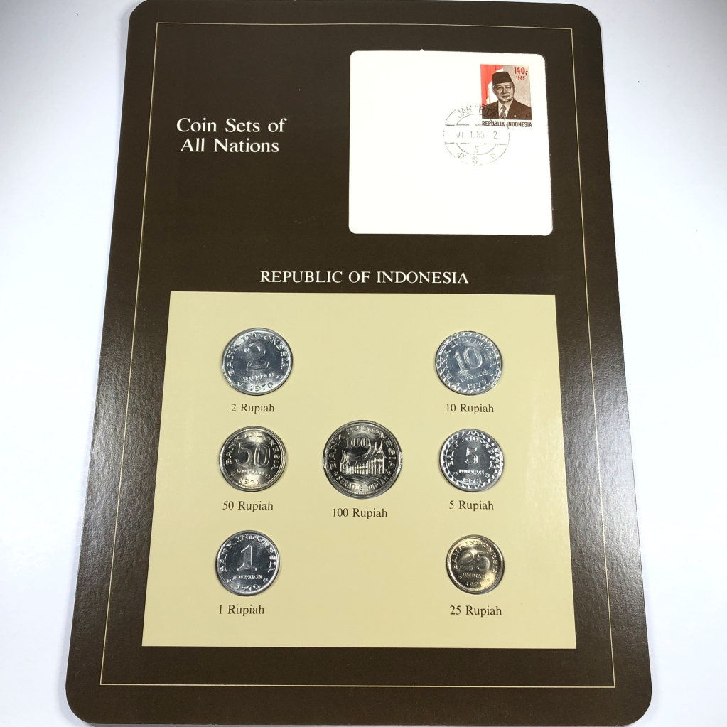 Republic of Indonesia*Coin Sets of All Nations Series*8" x 12" Story Board | Property Room