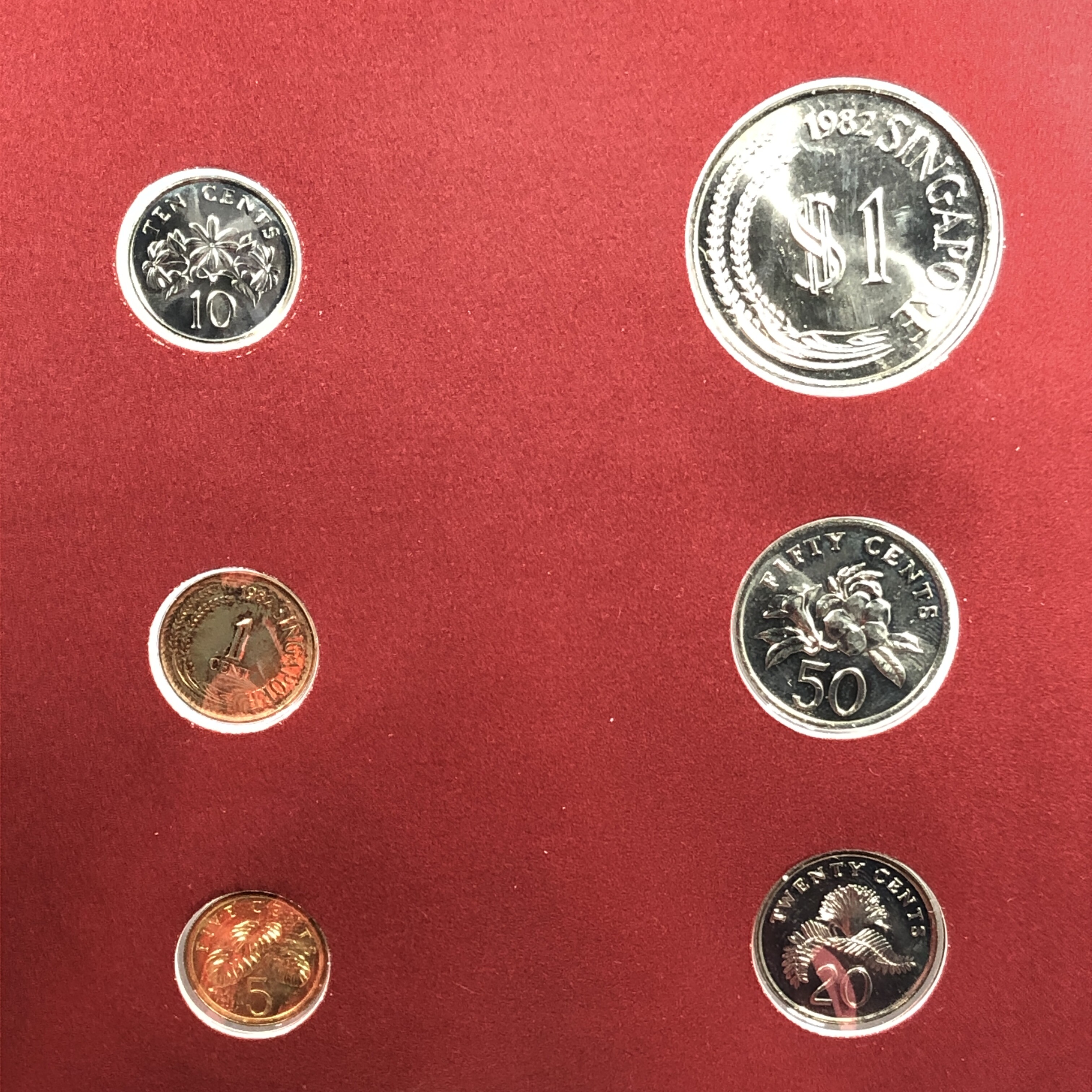 Republic of Singapore*Coin Sets of All Nations Series*8" x 12" Story Board | Property Room