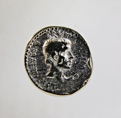 Roman Brutus Silver Denarius Replica | Property Room
