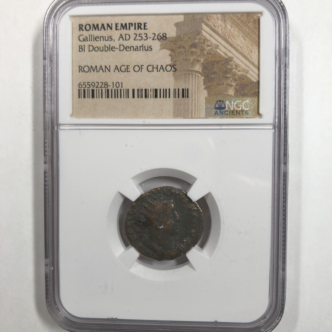 Roman empire Gallienus 253-268AD Certified by NGC *Roman Age of Chaos ...