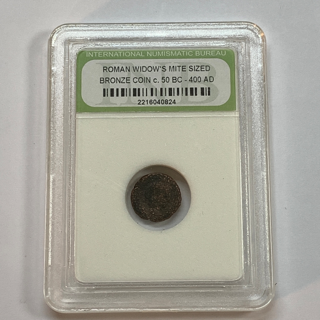 Roman Widow's Mite Sized Bronze Coin circa 50BC-400 AD Biblical Coin ...
