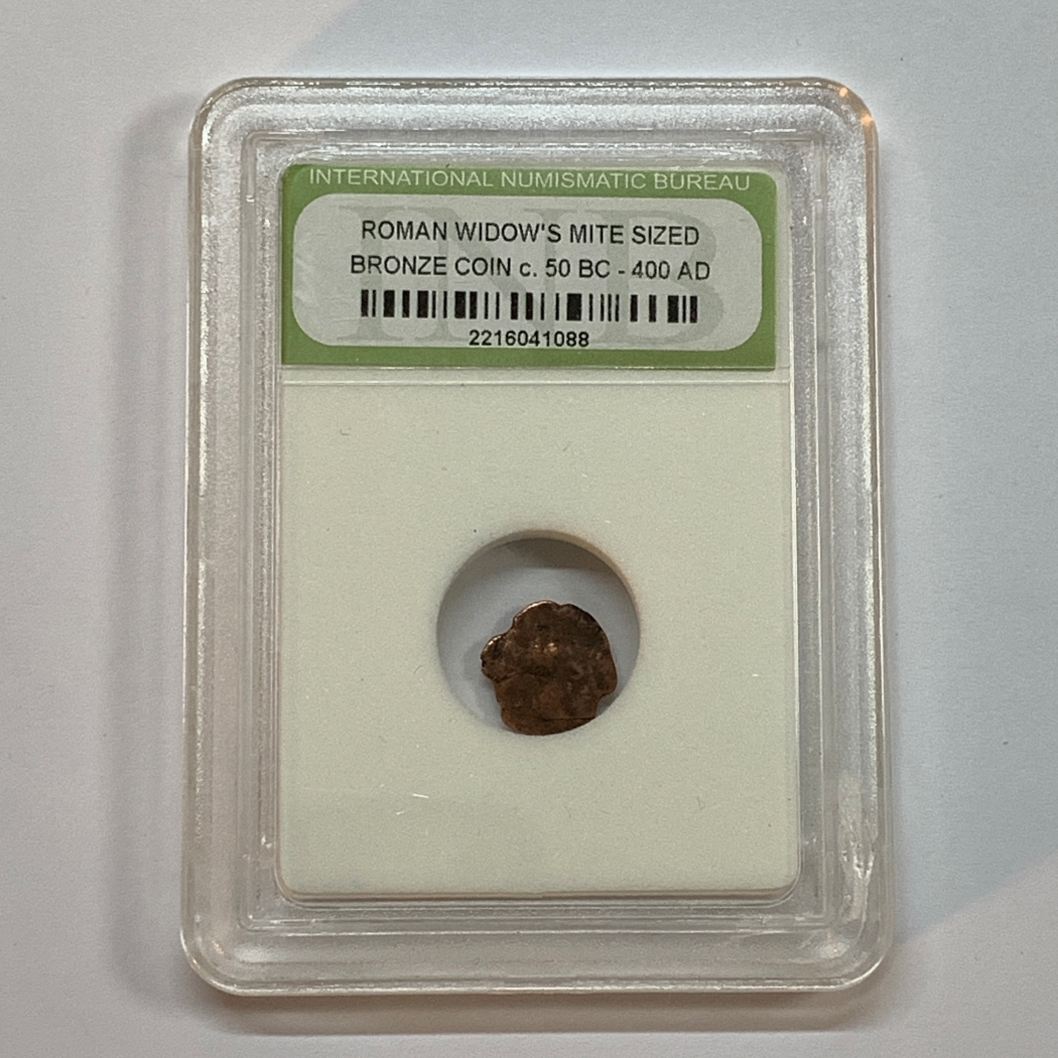 Roman Widow's Mite Sized Bronze Coin circa 50BC-400 AD Biblical Coin ...
