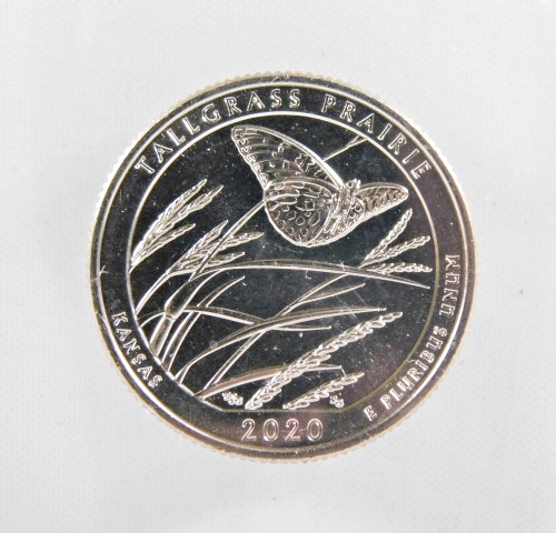 SCARCE 2020-W Tallgrass Prairie V75 Privy Mark West Point Minted ...