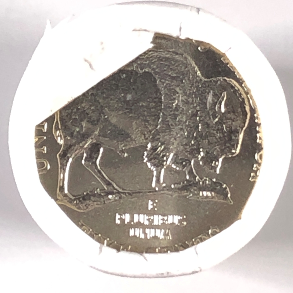SEALED/UNOPENED $1 Roll of 2005-D American Bison Jefferson ...