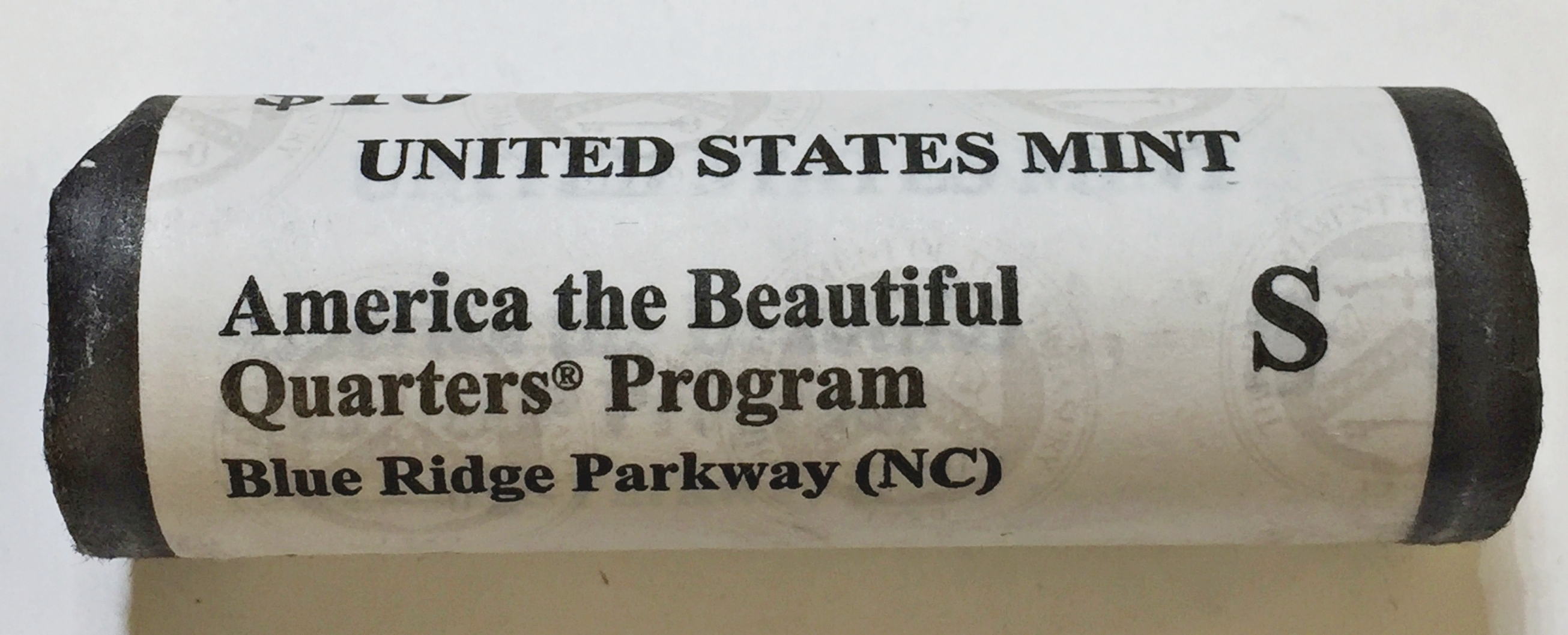 SEALED/UNOPENED $10 US Mint Roll of 2015-S America the Beautiful Blue ...