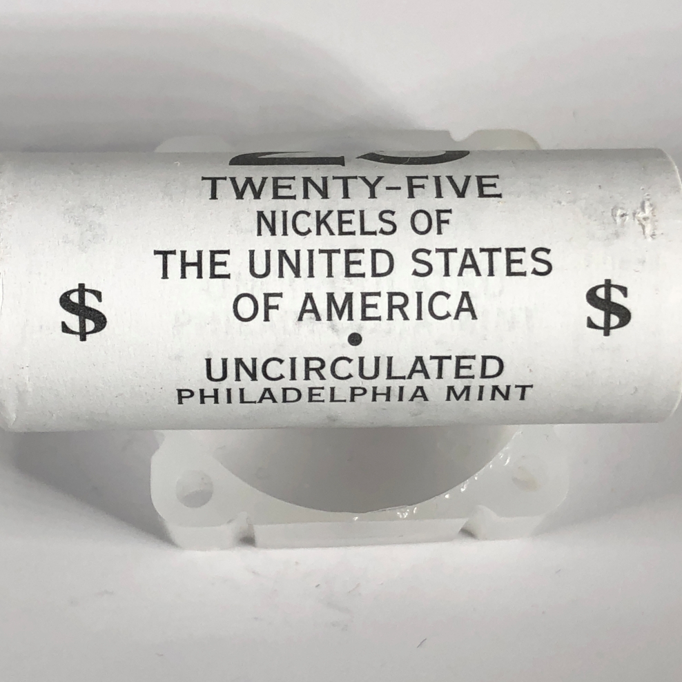 SEALED/UNOPENED 2004-P Bank Roll of Keelboat Commemorative Nickels*25 ...