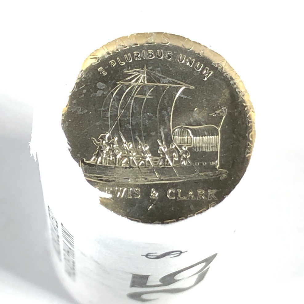 SEALED/UNOPENED 2004-P Bank Roll of Keelboat Commemorative Nickels*25 ...