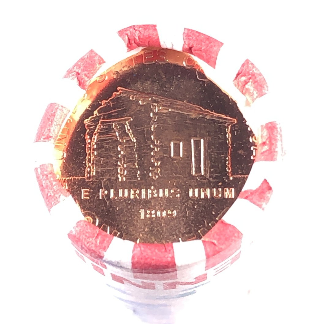 SEALED/UNOPENED 50c Bank Roll of 2009-? Lincoln Head Log Cabin ...