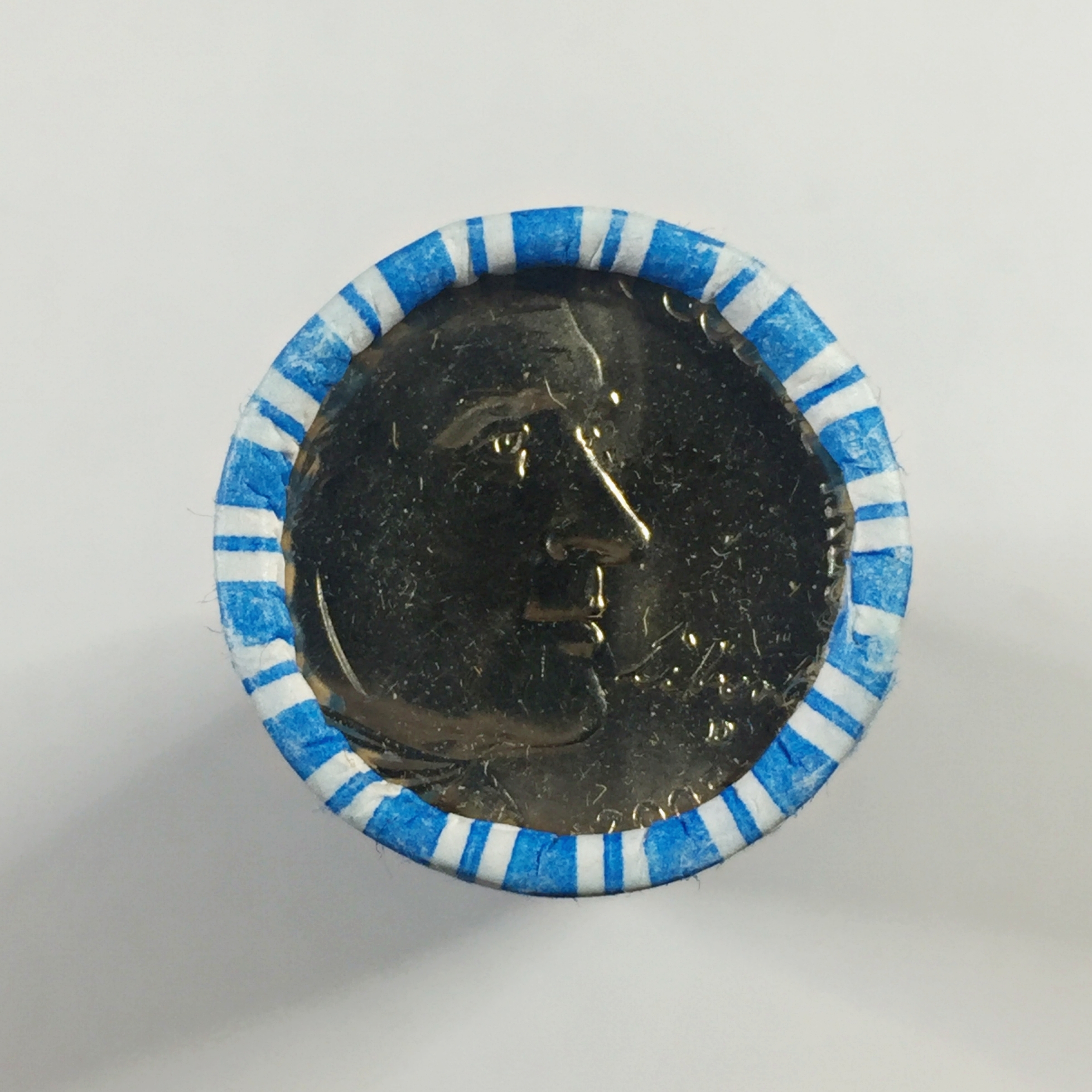 SEALED/UNOPENED Bank 2005-D $2 Roll of American Bison Commemorative ...
