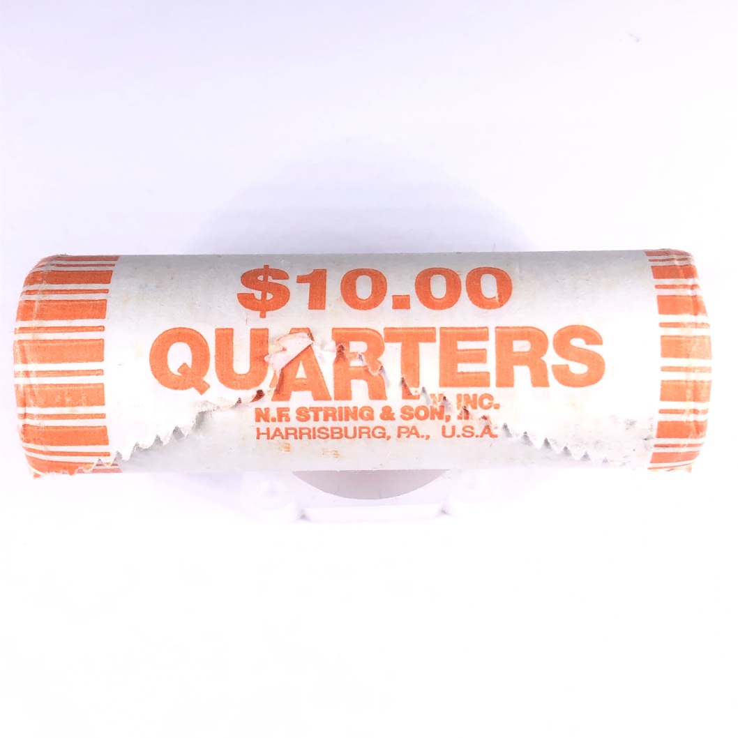 SEALED/UNOPENED Shrink Wrapped $10 Bank Roll of 2005-D California State ...