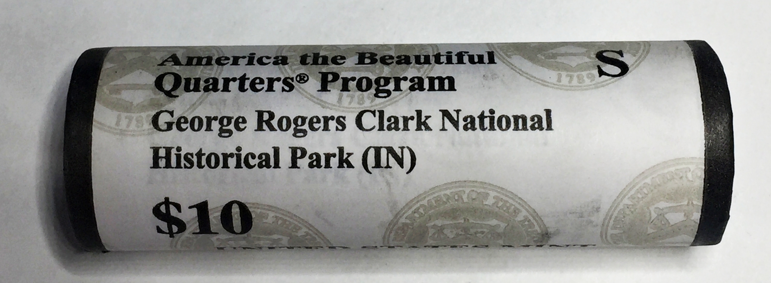 SEALED/UNOPENED US Mint $10 Roll 2017-S America the Beautiful G. R ...