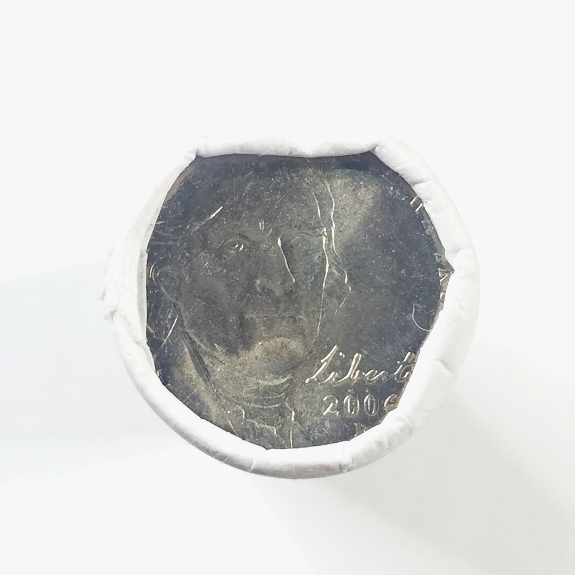 SEALED/UNOPENED Vault Roll of 2006-D Return to Monticello Commemorative ...