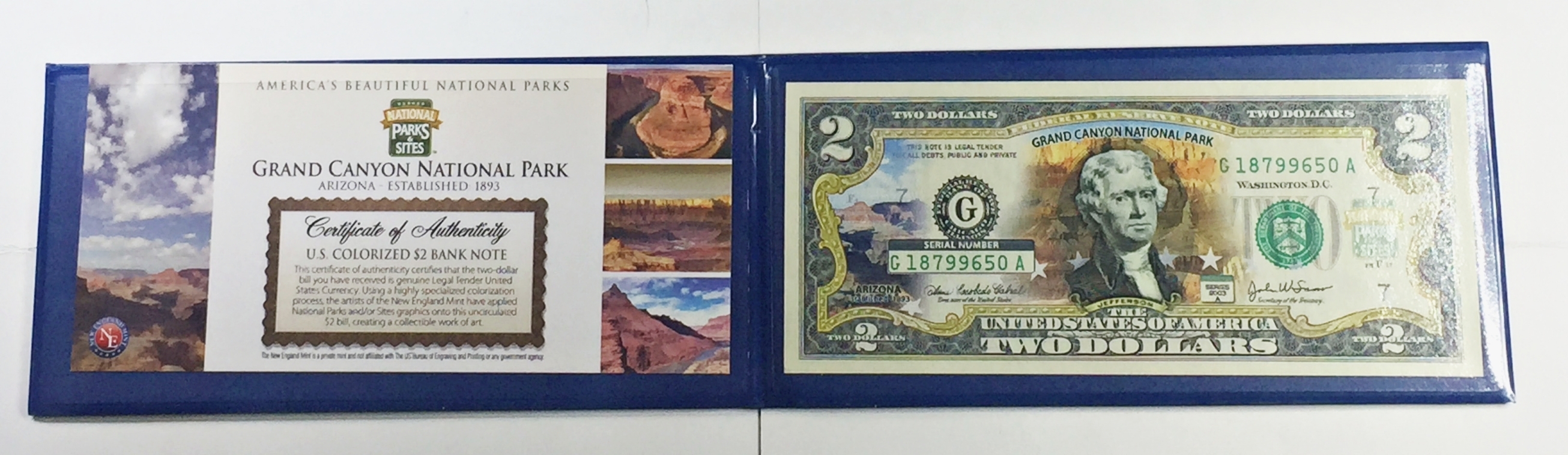 Series 2003A $2 Federal Reserve Note; Chicago, IL*Colorized ...