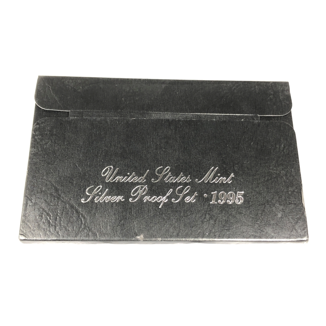 Silver 1995 Proof Set in Original Government Packaging KEY DATE ...